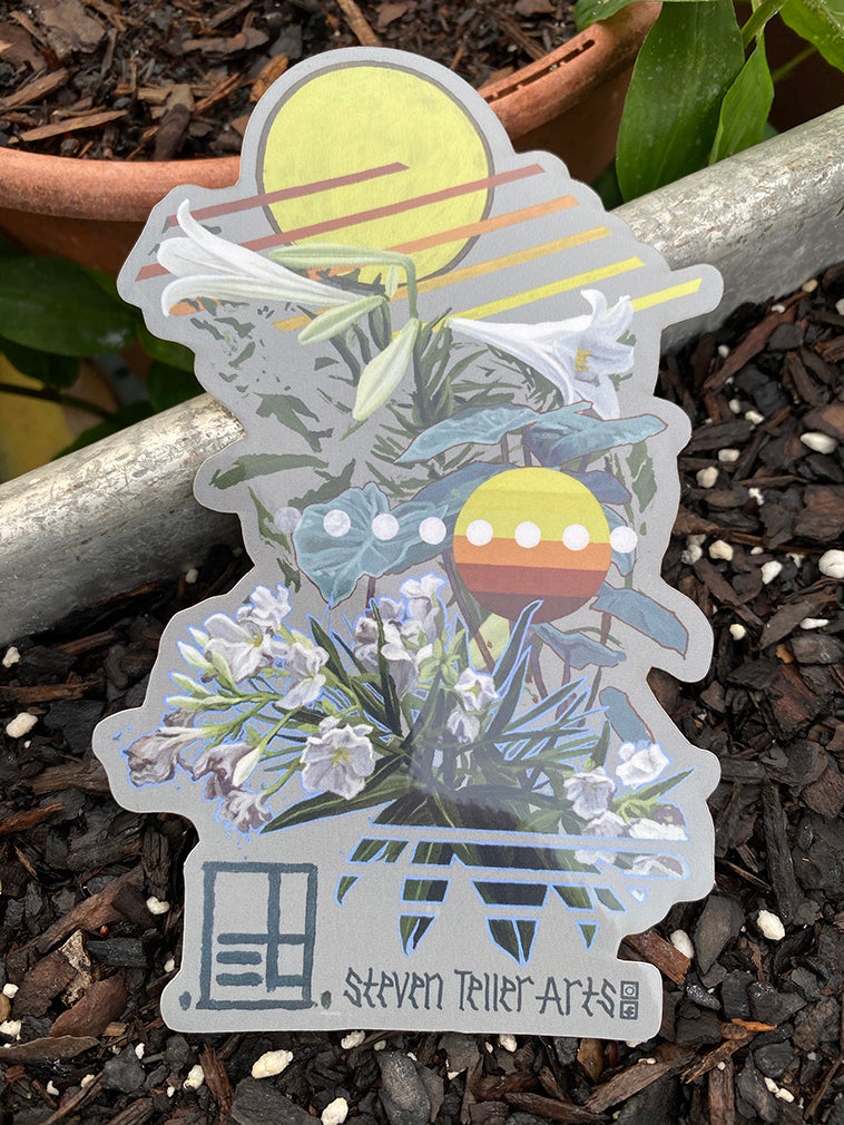 Growth Sticker – Steven Teller Arts